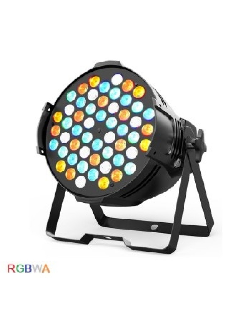 BIG TOPPER - BTP6003RGBWAK - KIT X 8 PRO RGBWA LED PAR KING 60X3W ...