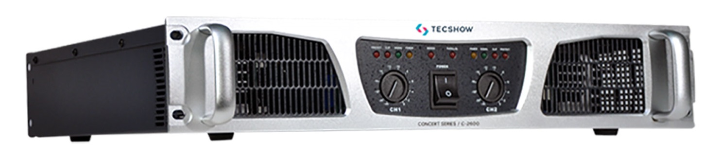 AMERICAN PRO - C2600 - Amplificador C2600 2 x 500W @ 8-ohm, 2 x 850W ...