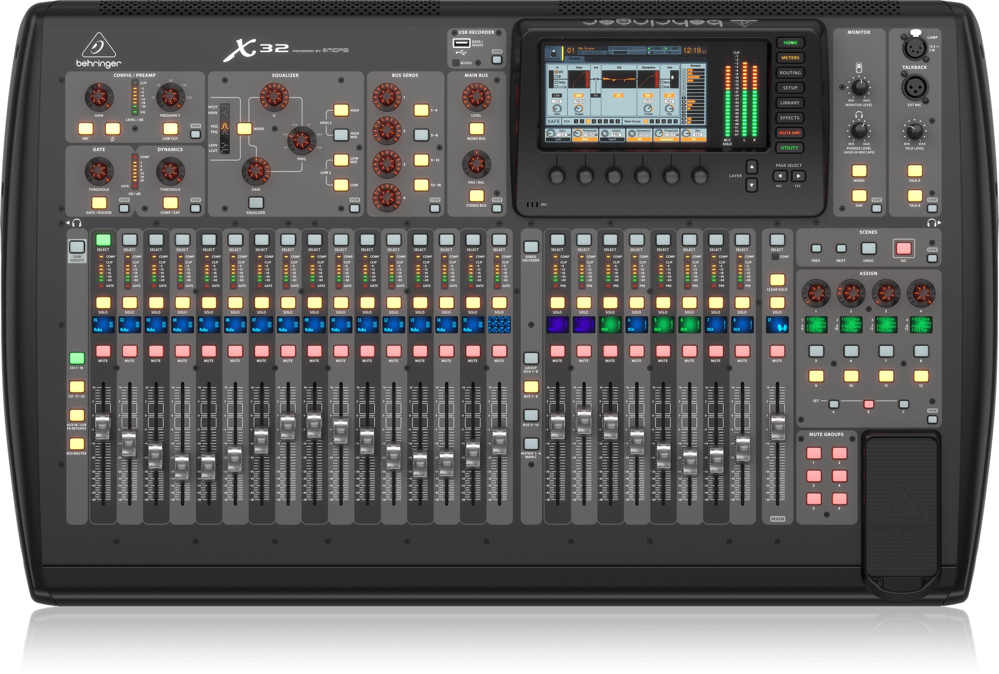 BEHRINGER - X32 - Consola Digital de 32 Canales